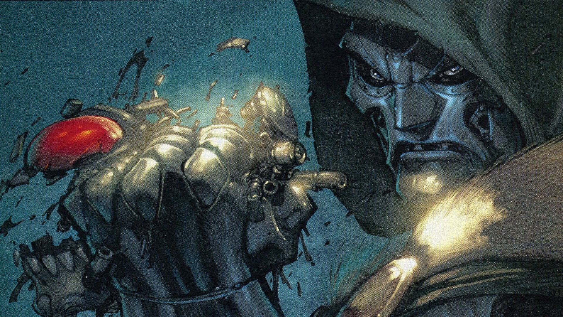 Stunning HD Wallpaper of Doctor Doom in Action