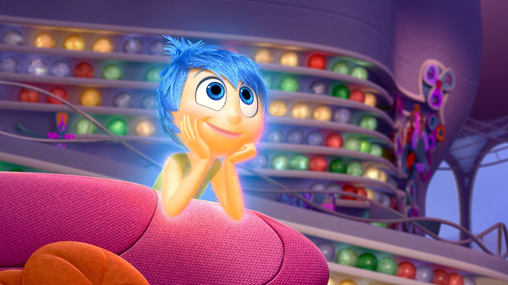 Joy’s Radiant Moment – Inside Out HD Wallpaper Delight