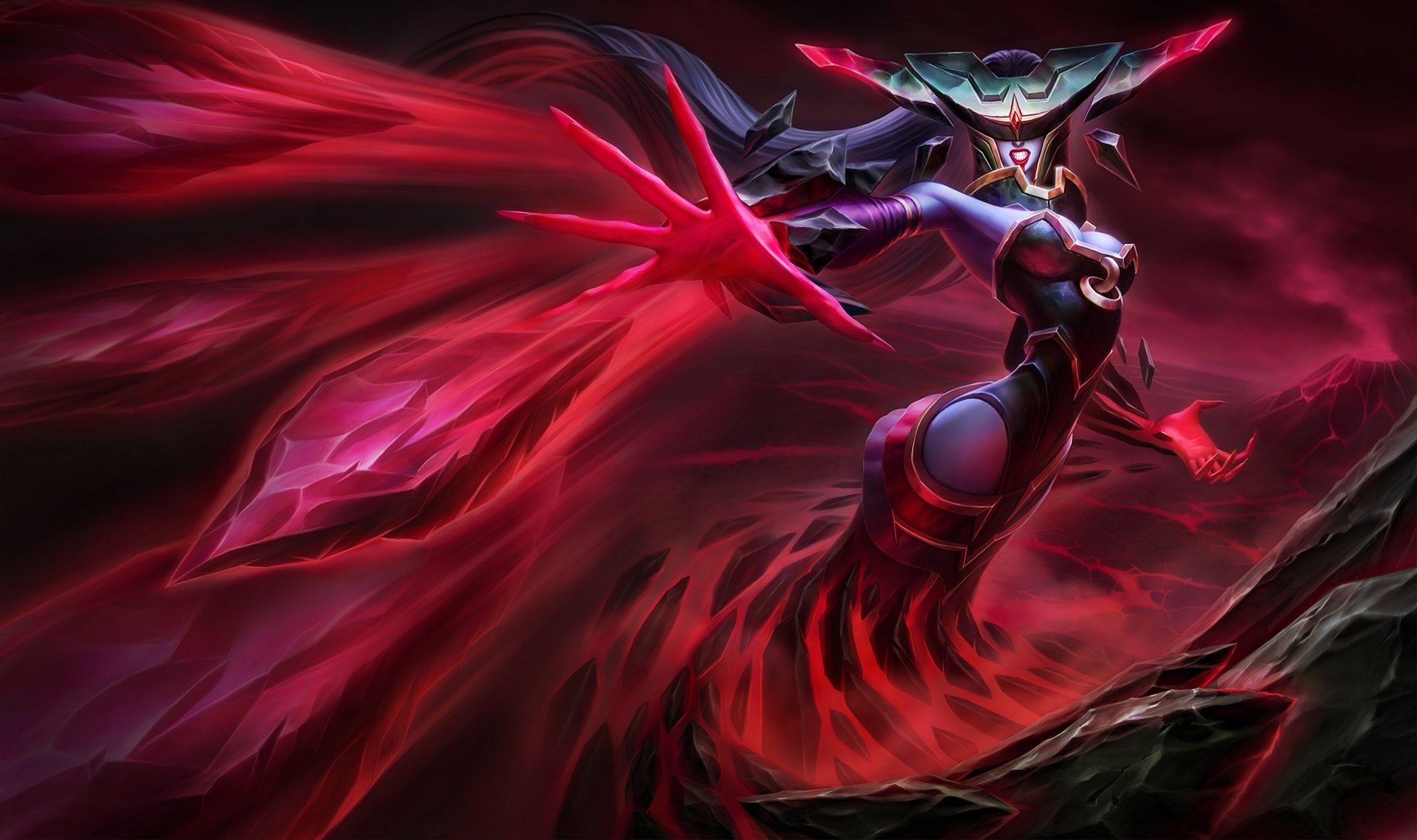 Lissandra’s Dark Embrace – HD League of Legends Wallpaper by Michelle ...
