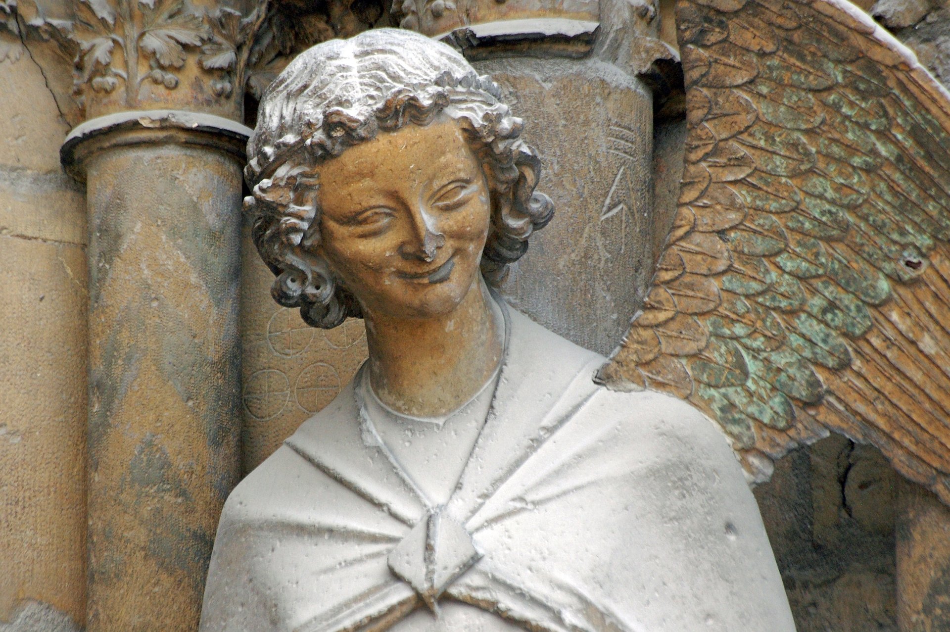 Download Man Made Angel Statue HD Wallpaper | 3050x2028 | Wallpaper Abyss