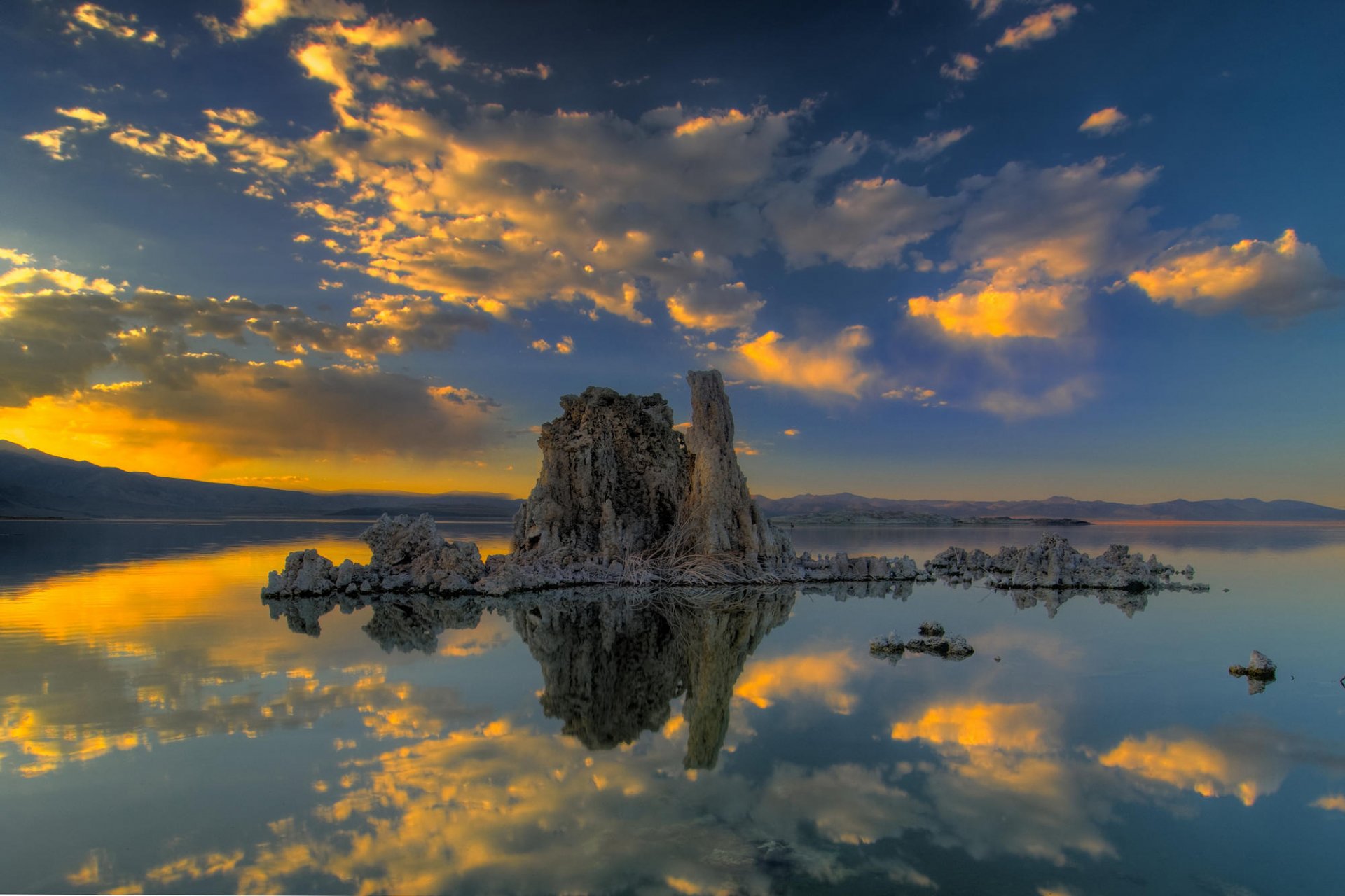 Download Nature Water Cloud Sky Sunset HD Wallpaper