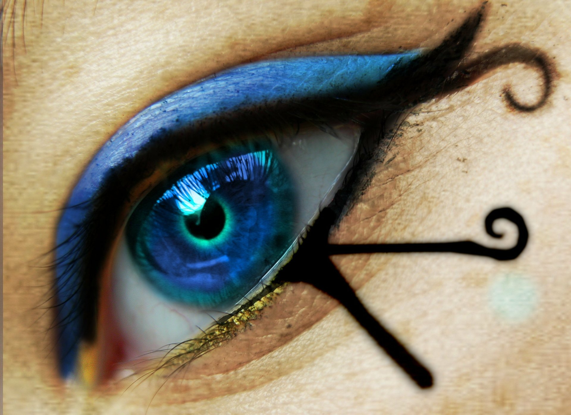 Iridescent Iris — Woman's Eye HD Wallpaper | 2290x1663 | Wallpaper Abyss