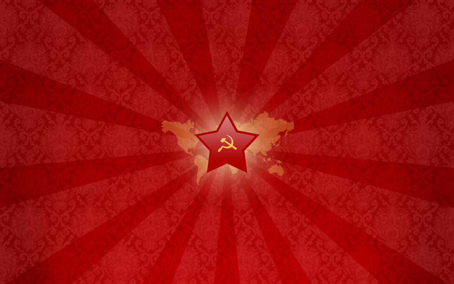 Vibrant HD Wallpaper: Emblems of Communism