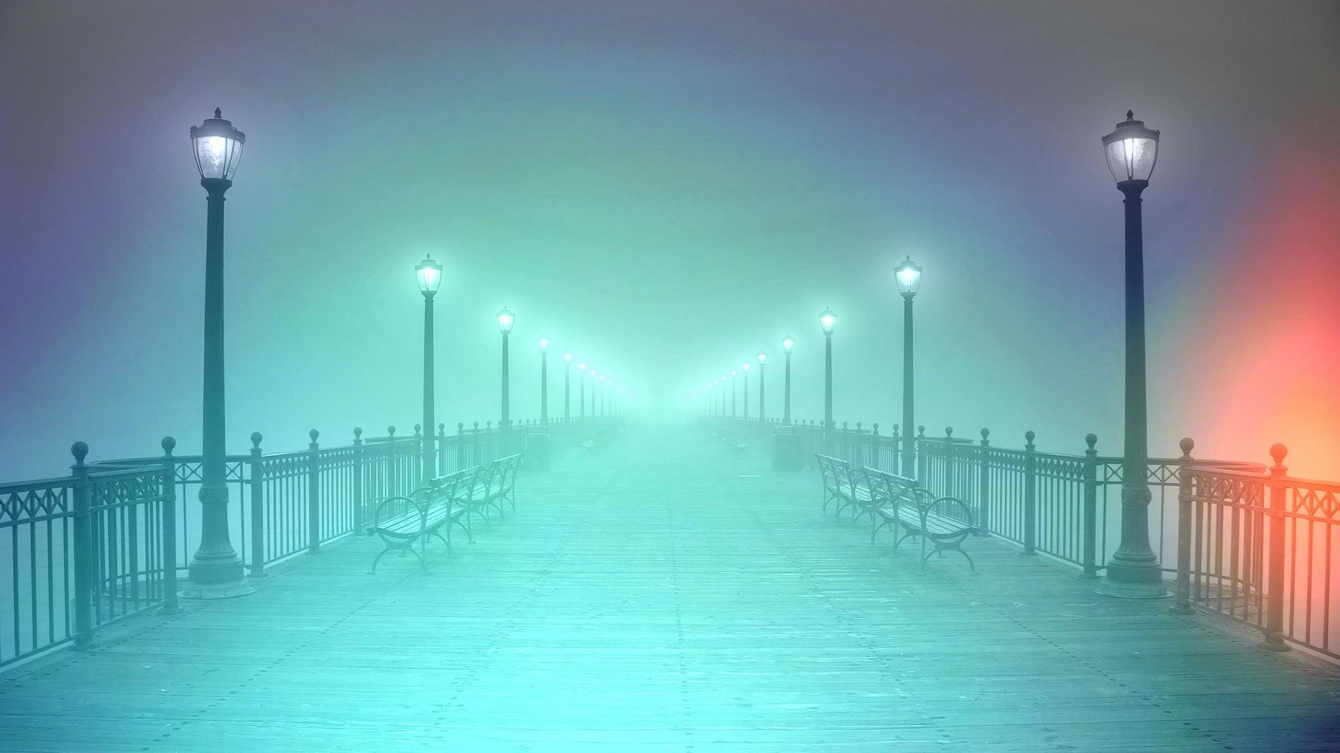 Download Man Made Pier HD Wallpaper