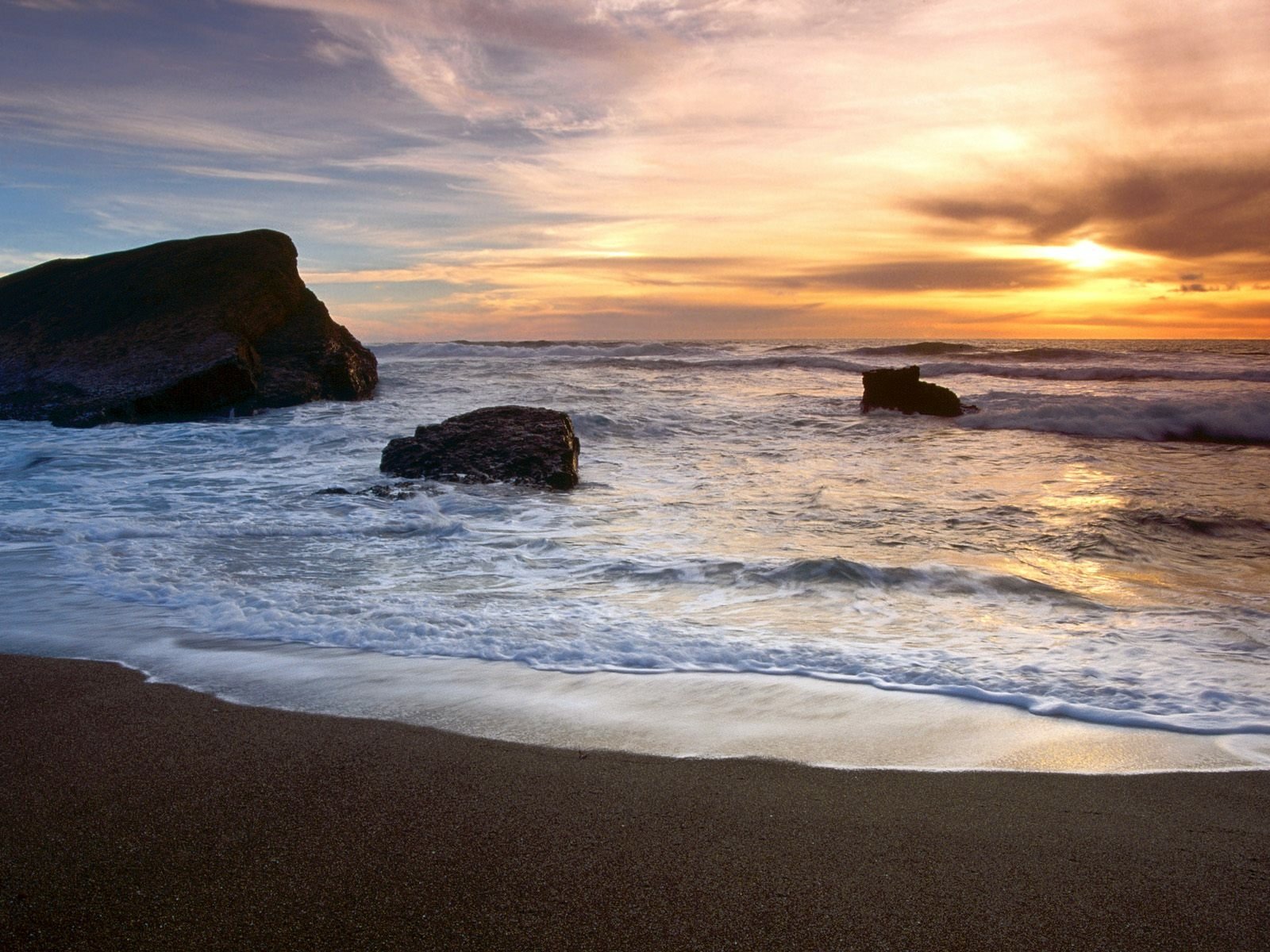 Download Nature Beach Wallpaper | 1600x1200 | Wallpaper Abyss