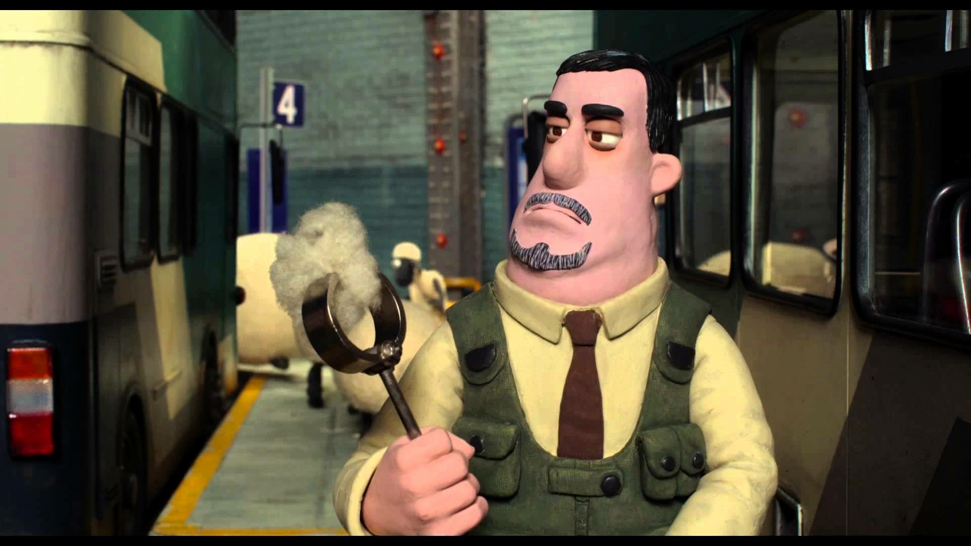 Shaun the Sheep Movie HD Wallpaper: Trumper the Animal Containment Officer