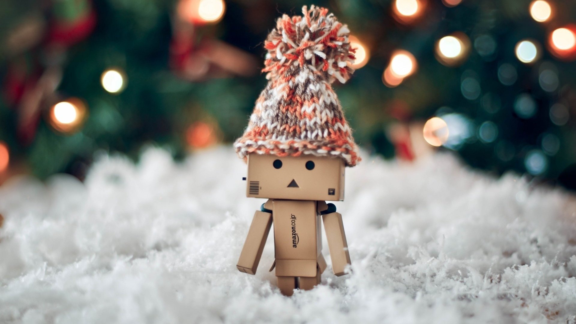 Cozy Danbo in Snow — HD Wallpaper (Misc) | 1920x1080 | Wallpaper Abyss
