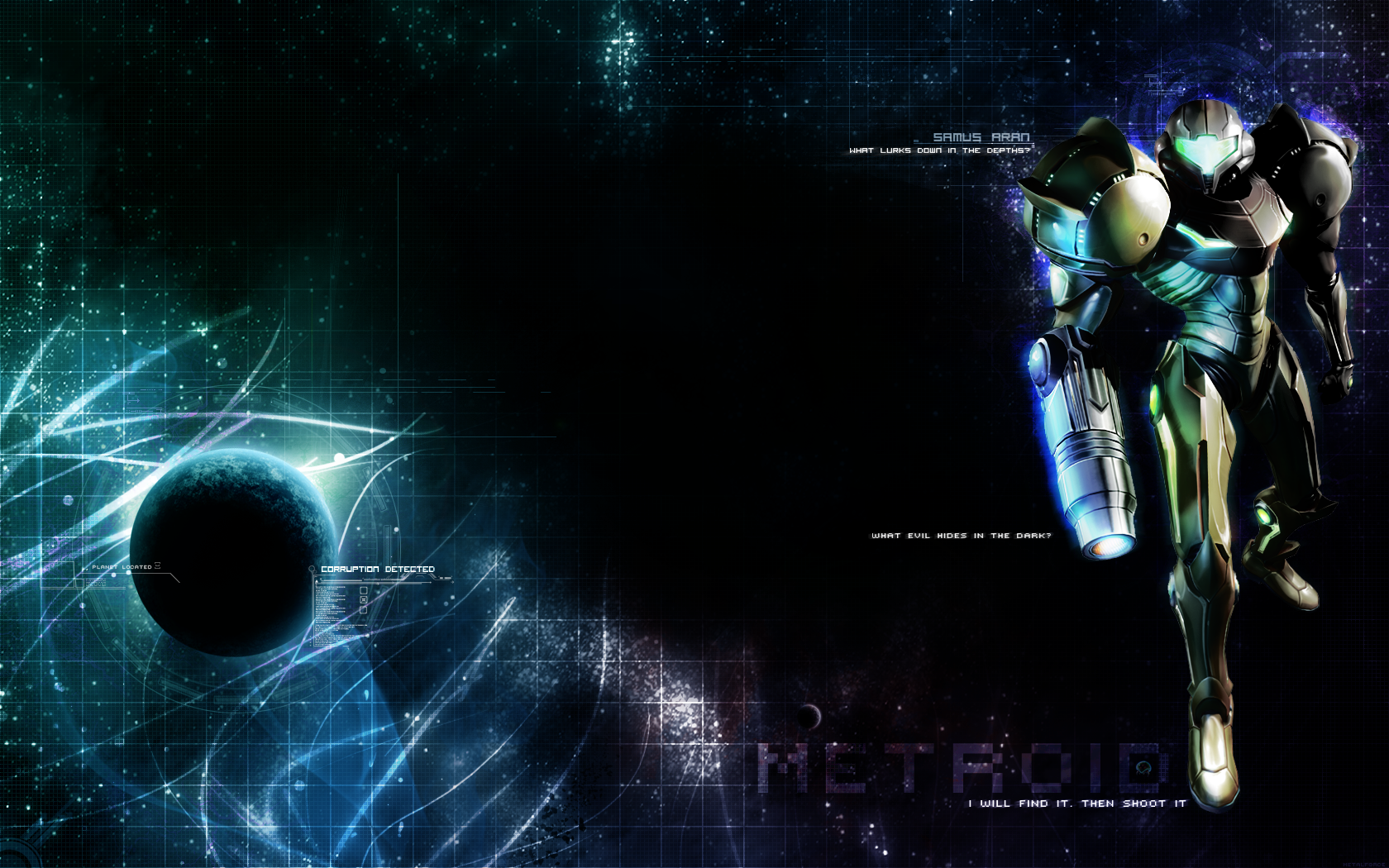Download Video Game Metroid Wallpaper