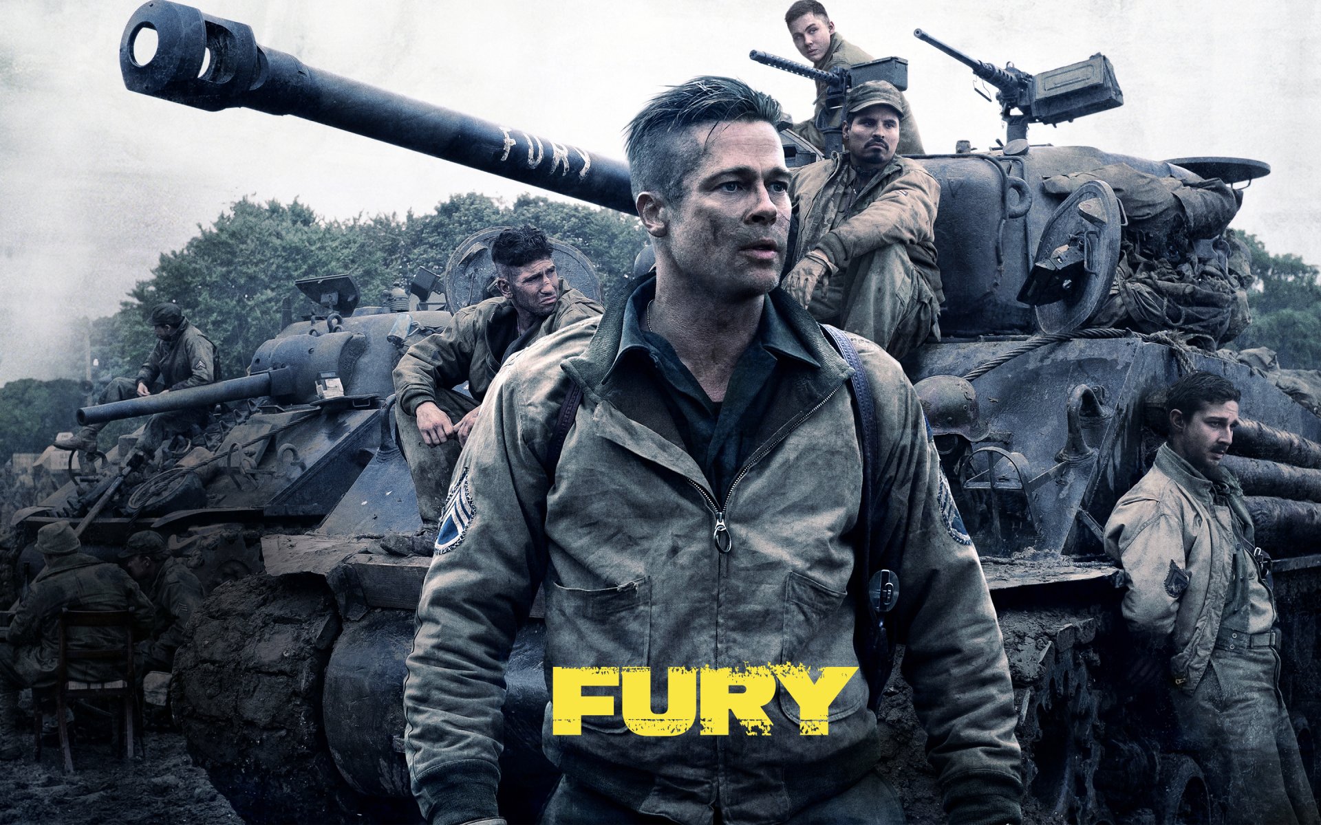 Download Fury Movie HD Wallpaper