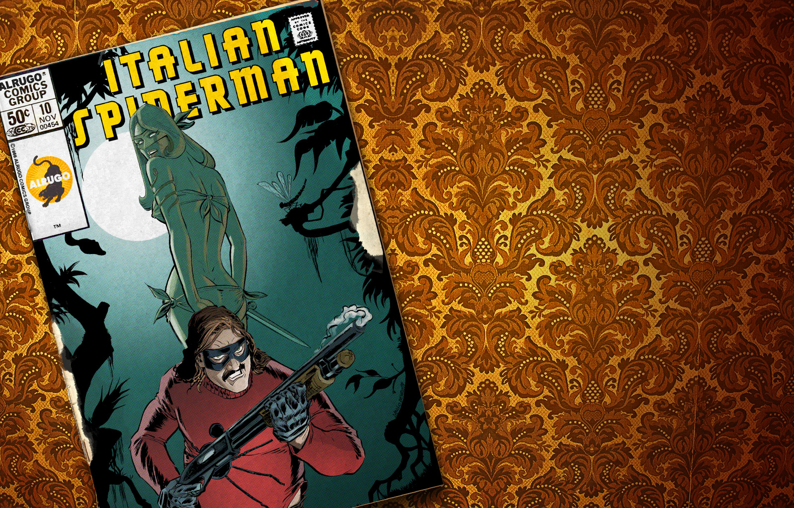 Download Comic Italian Spiderman Wallpaper