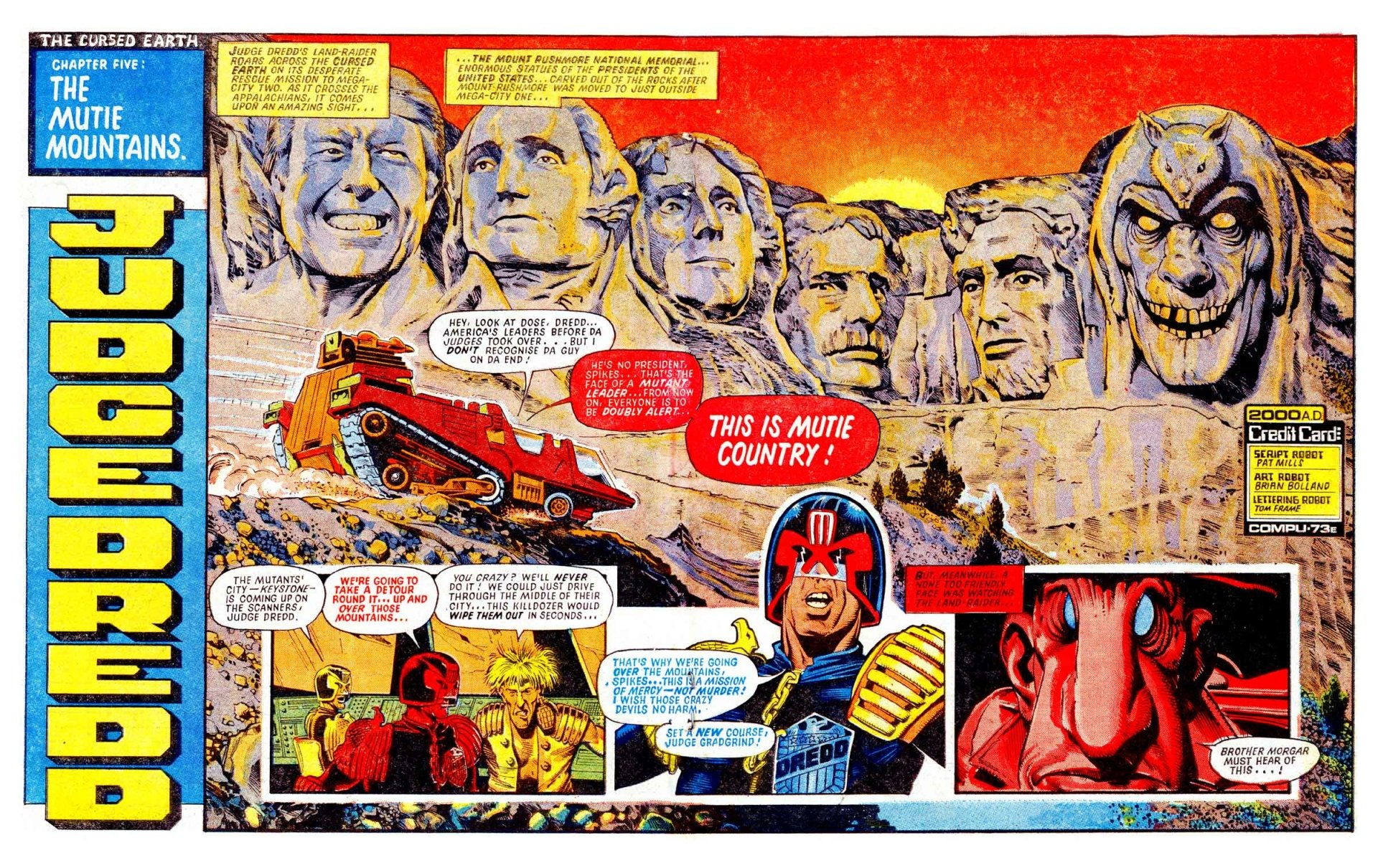 Download Comic Judge Dredd HD Wallpaper