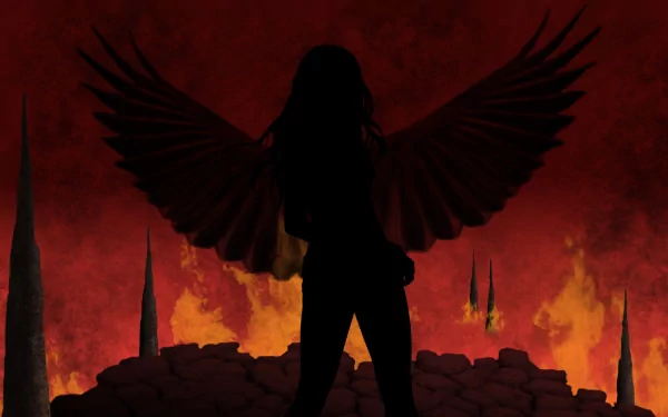 Download Statue Angel Man Made Angel Statue HD Wallpaper