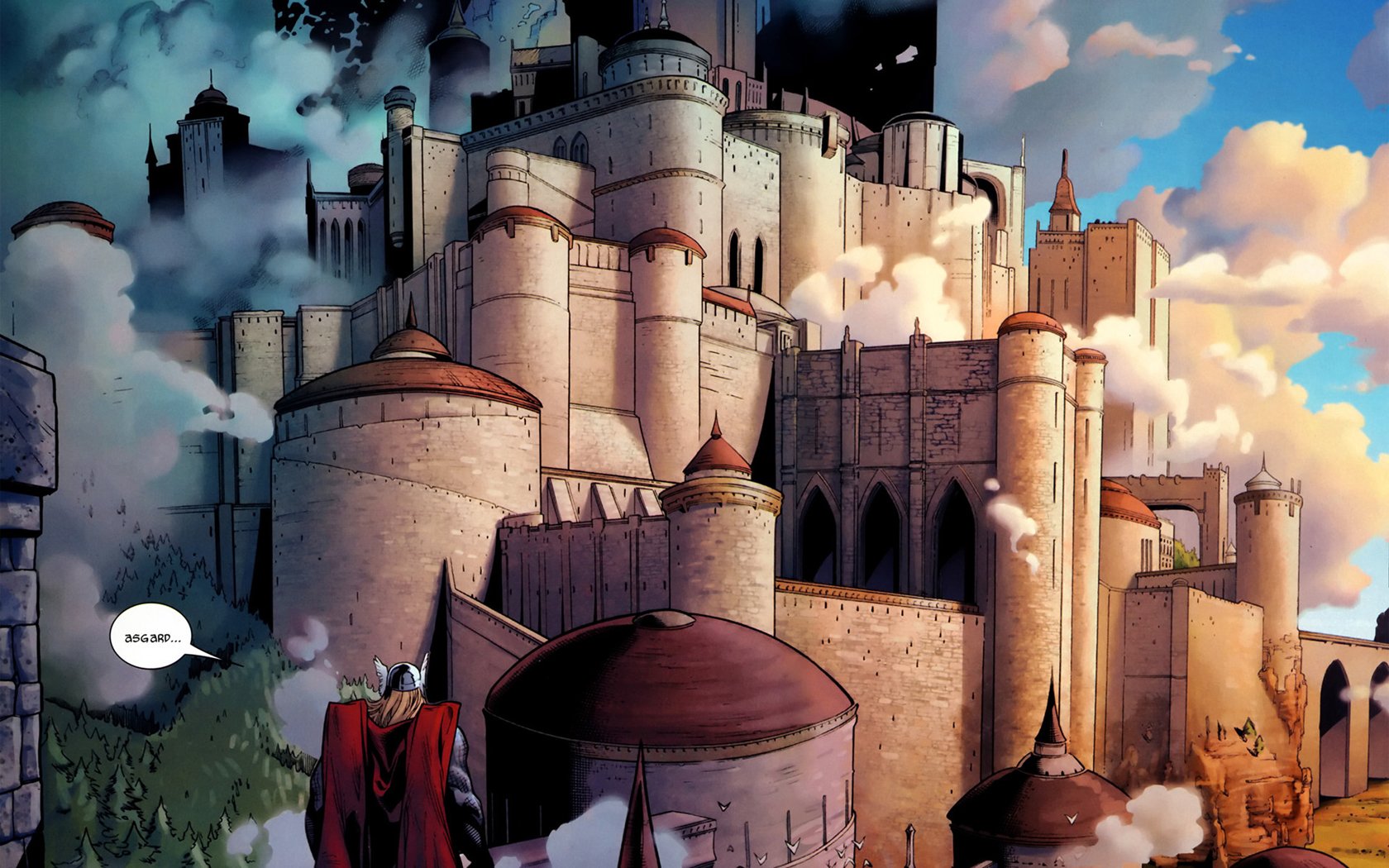 Download Comic Thor Wallpaper | 1680x1050 | Wallpaper Abyss