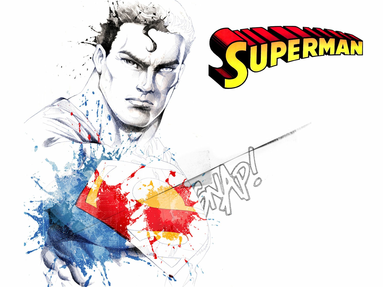 Paint Splash Superman Logo Daily Splash Page: November 2013