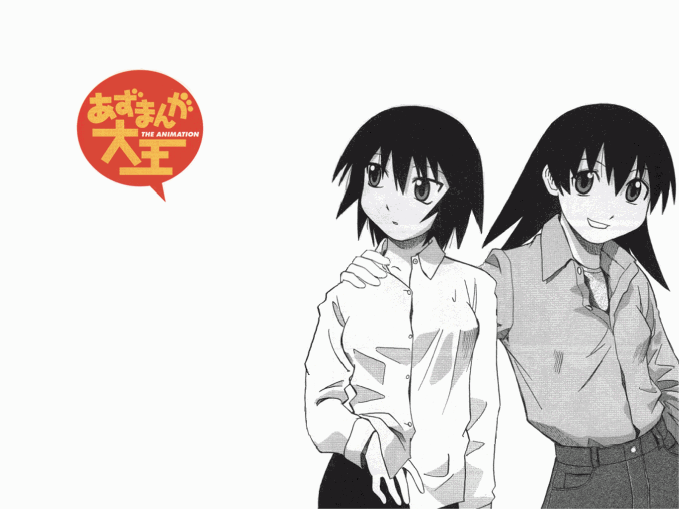 Download Anime Azumanga Daioh Wallpaper | 1366x1024 | Wallpaper Abyss