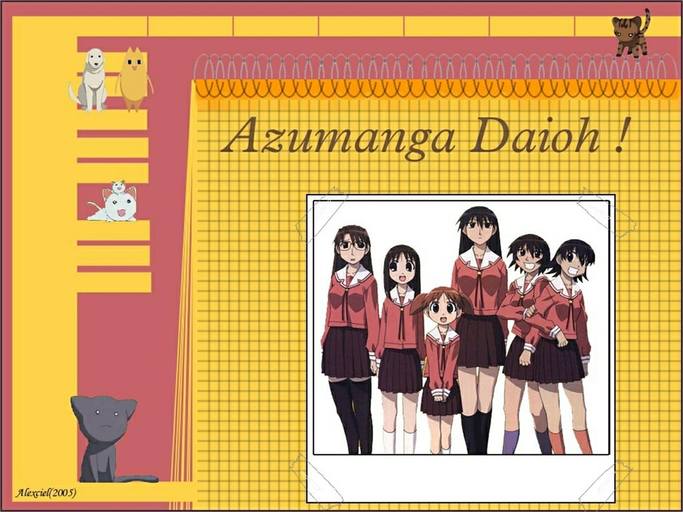 Download Anime Azumanga Daioh Wallpaper