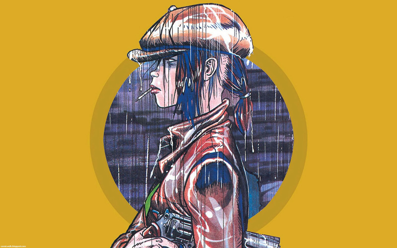 Download Comic Tank Girl Wallpaper