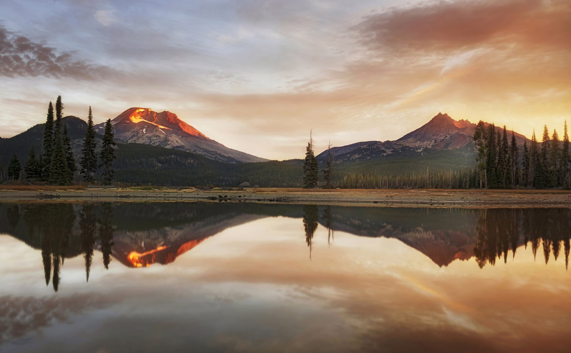 Download Nature Reflection HD Wallpaper