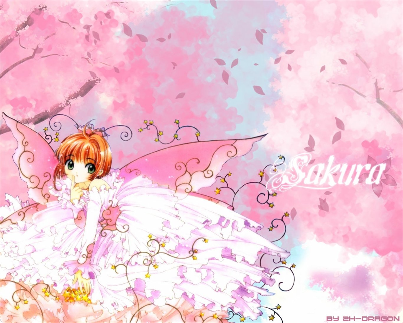 Cardcaptor Sakura — Sakura in Bloom (Anime HD Wallpaper) | 1366x1093 ...