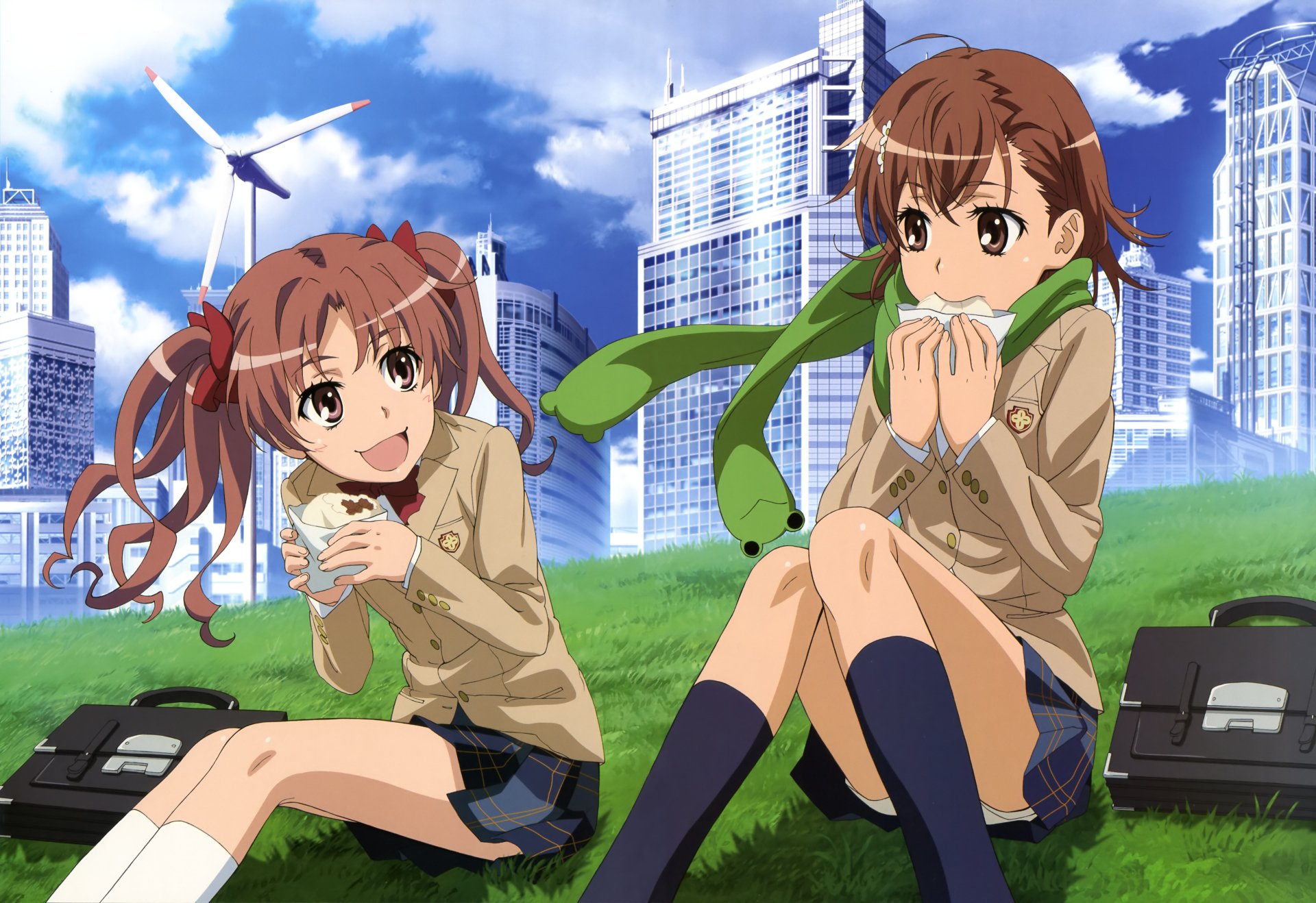 Download Kuroko Shirai Mikoto Misaka Anime A Certain Scientific Railgun ...