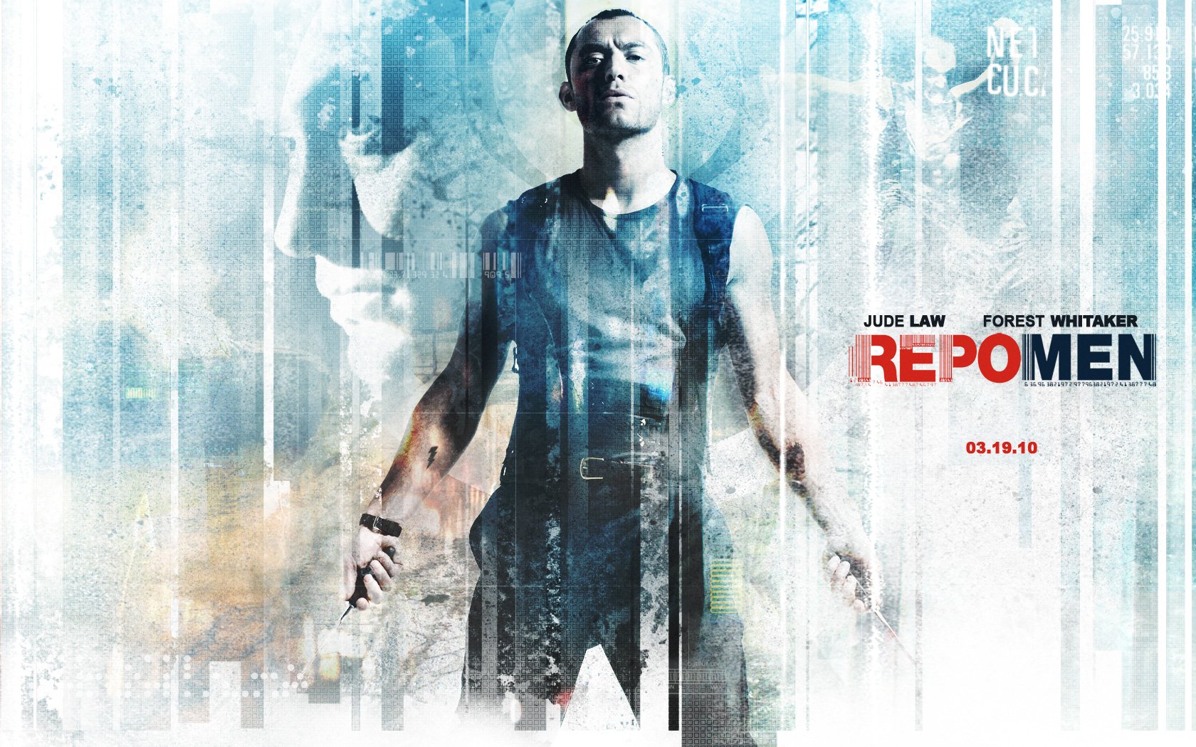 Download Jude Law Movie Repo Men Wallpaper