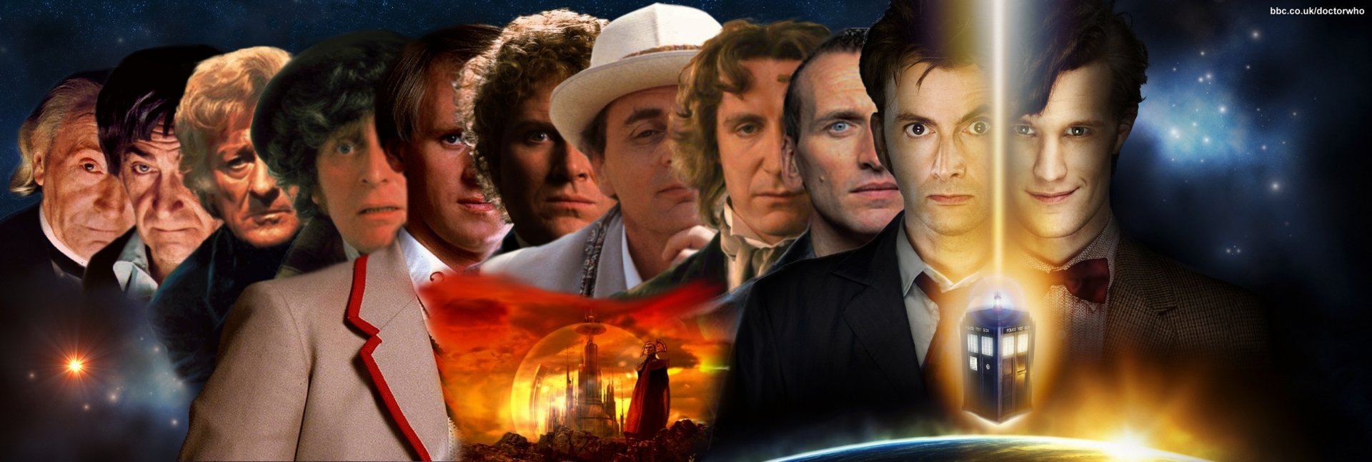 Doctor Who (2005) HD Wallpaper: Iconic Doctors Through Time | 2625x885 ...