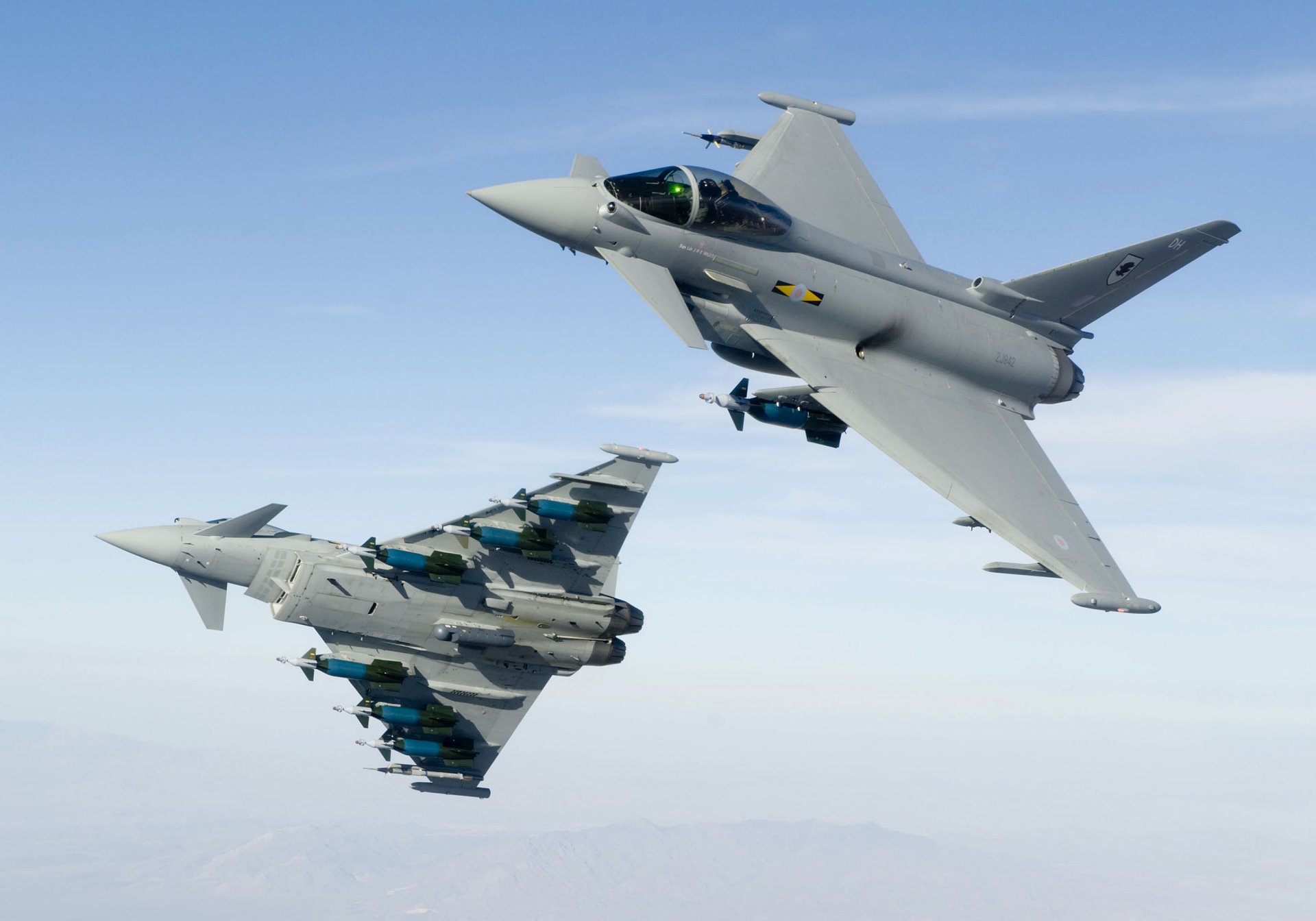 Elite Eurofighter Typhoon HD Wallpaper