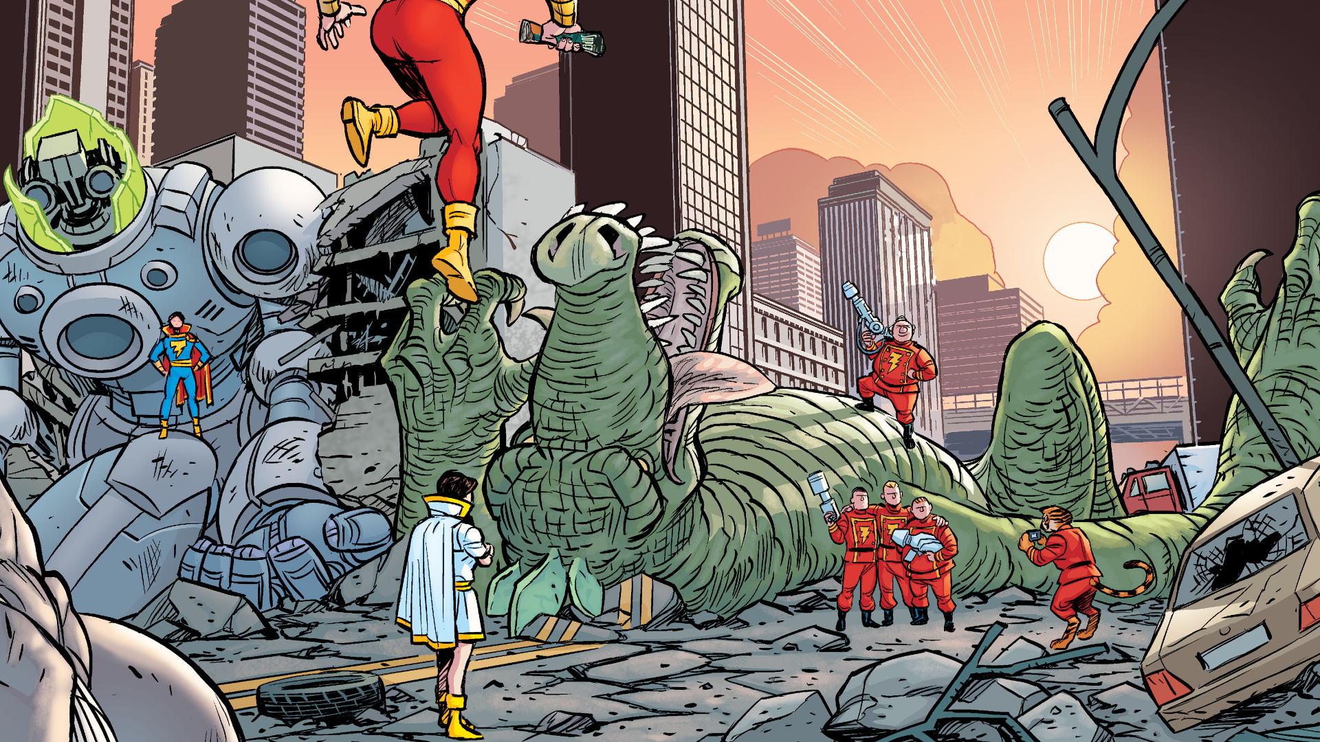 Comics The Multiversity HD Wallpaper