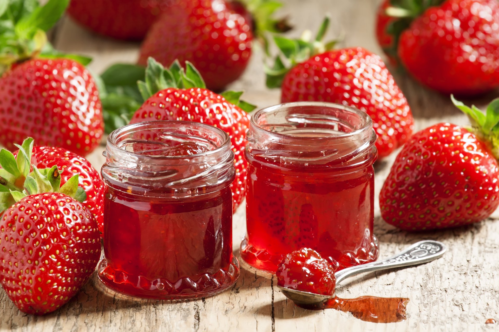 Download Berry Red Strawberry Food Jam 4k Ultra HD Wallpaper