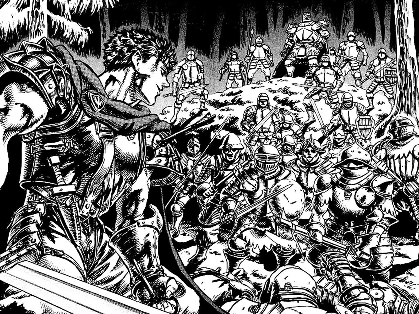 Guts Unleashed: Epic Berserk Anime HD Wallpaper Showdown | 1366x1024 ...