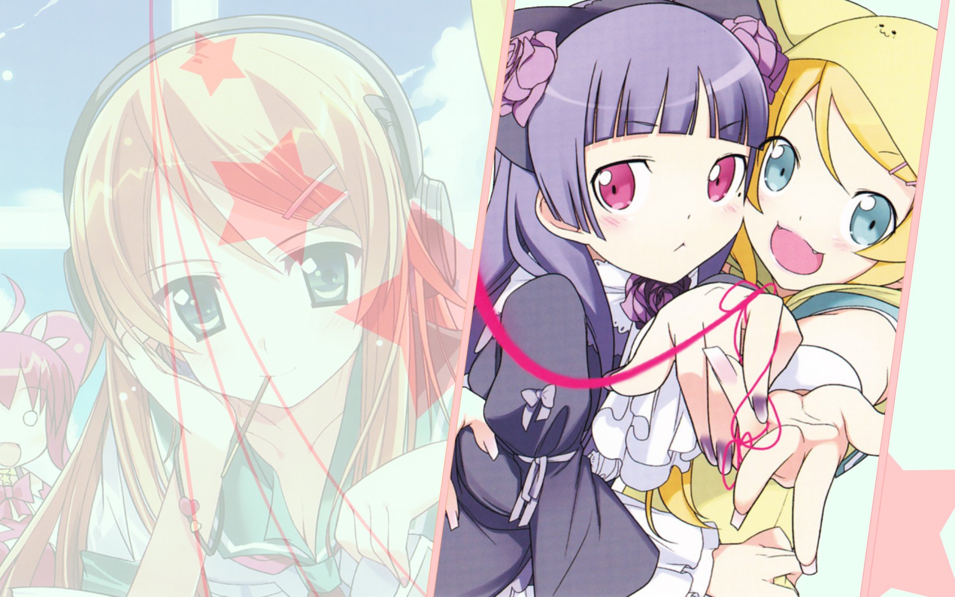 Download Kirino Kousaka Ruri Gokō Anime Oreimo HD Wallpaper