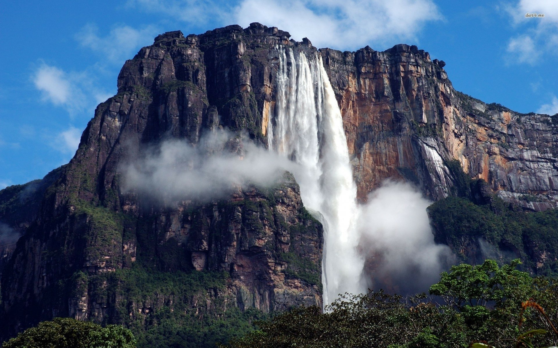 Majestic Waterfall: Stunning HD Wallpaper from Nature's Splendor ...