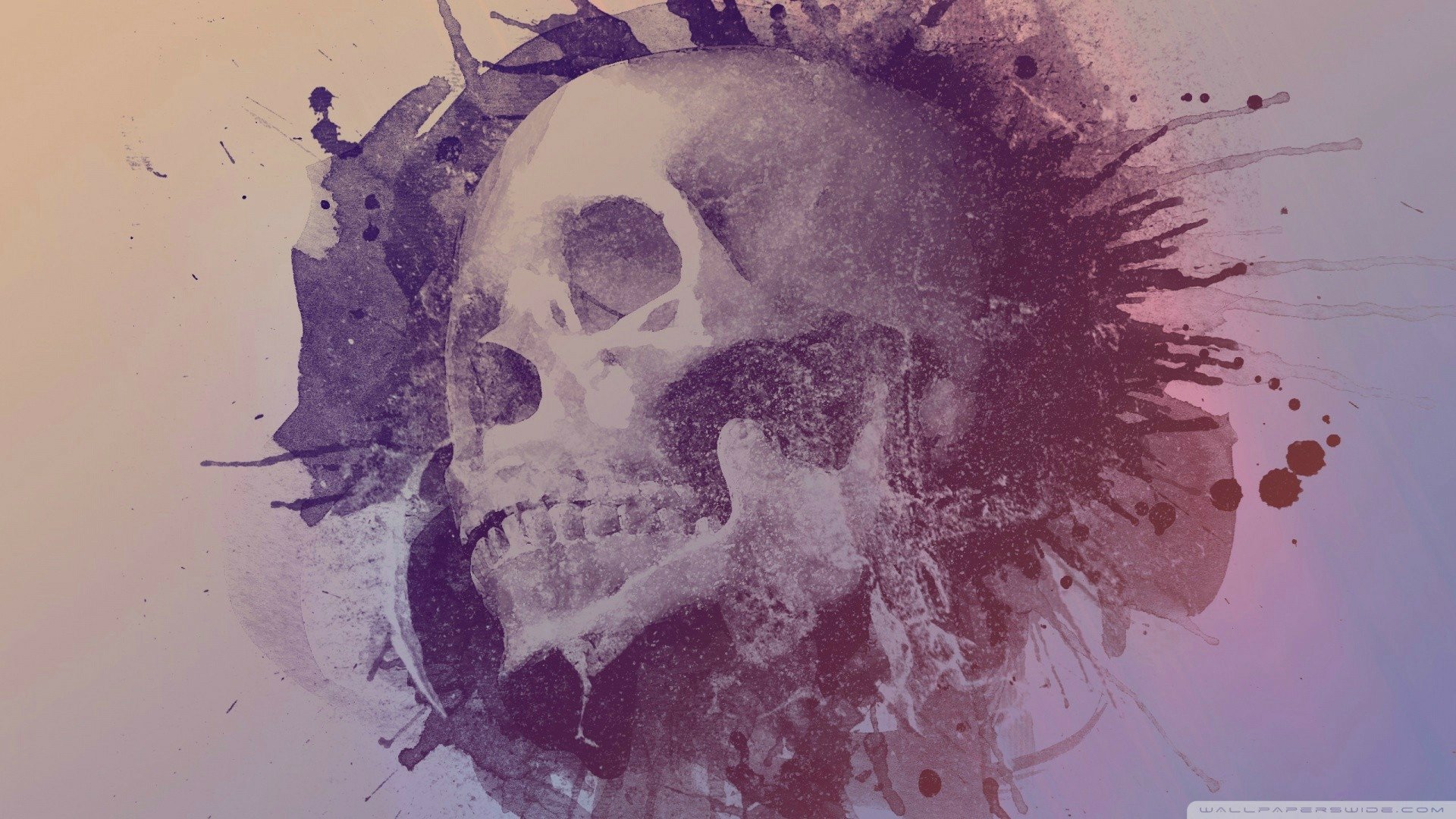 Download Dark Skull HD Wallpaper | 1920x1080 | Wallpaper Abyss