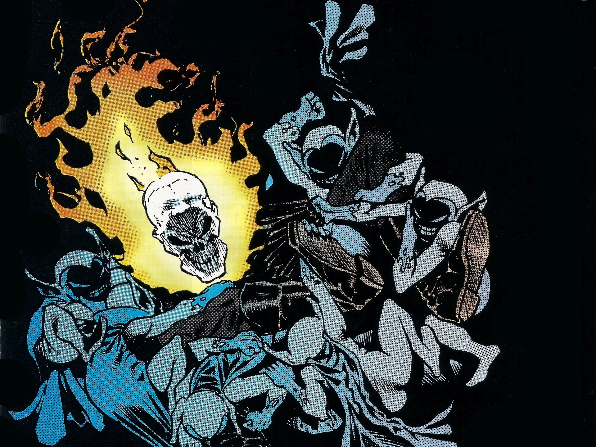 Download Comic Ghost Rider 4k Ultra HD Wallpaper