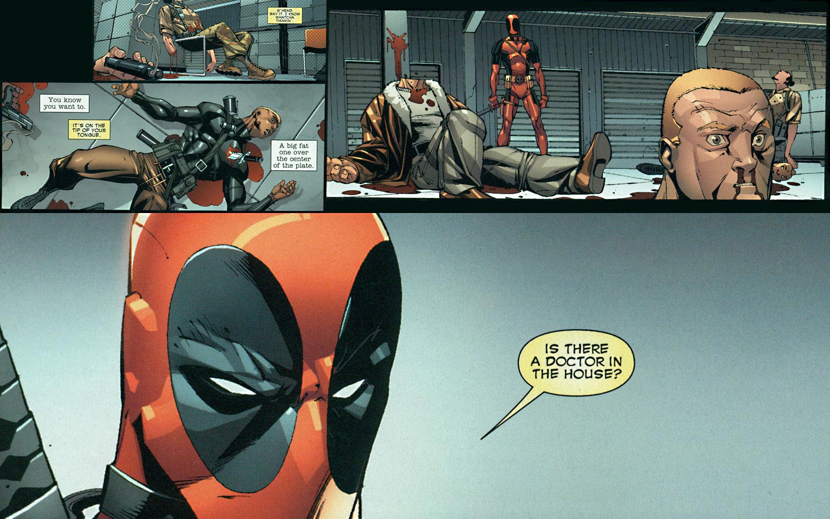 Download Comic Deadpool Wallpaper