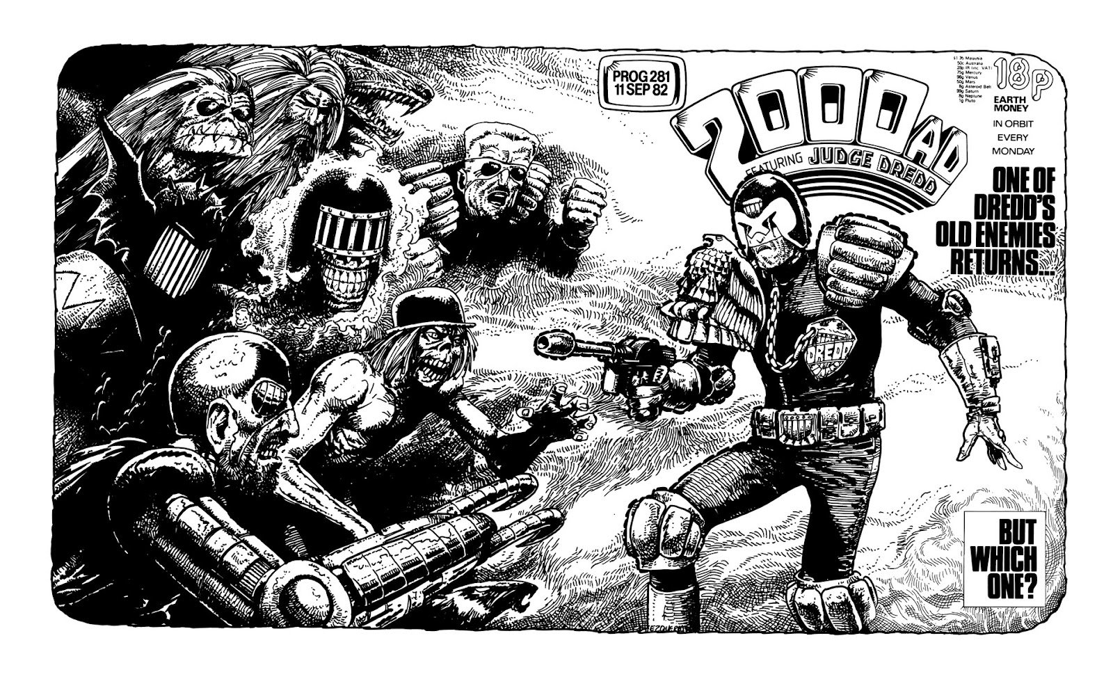 Download Comic Judge Dredd Wallpaper