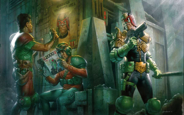 [130+] Judge Dredd Wallpapers