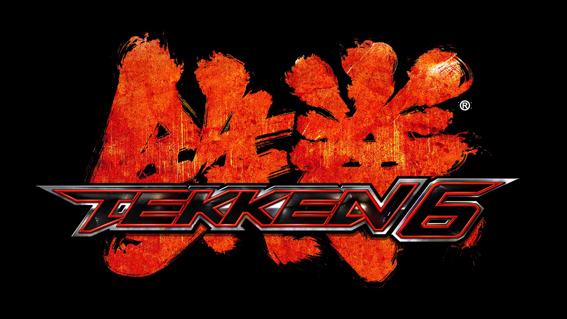 Download Logo Video Game Tekken 6 HD Wallpaper