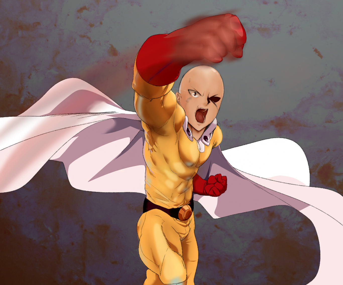 Download Saitama (One-Punch Man) Anime One-Punch Man Wallpaper