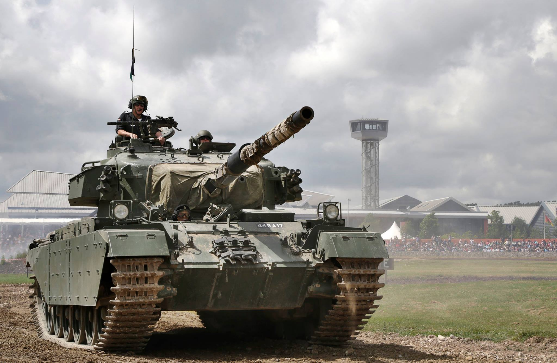 HD Military Tank in Action: Power and Precision on Display