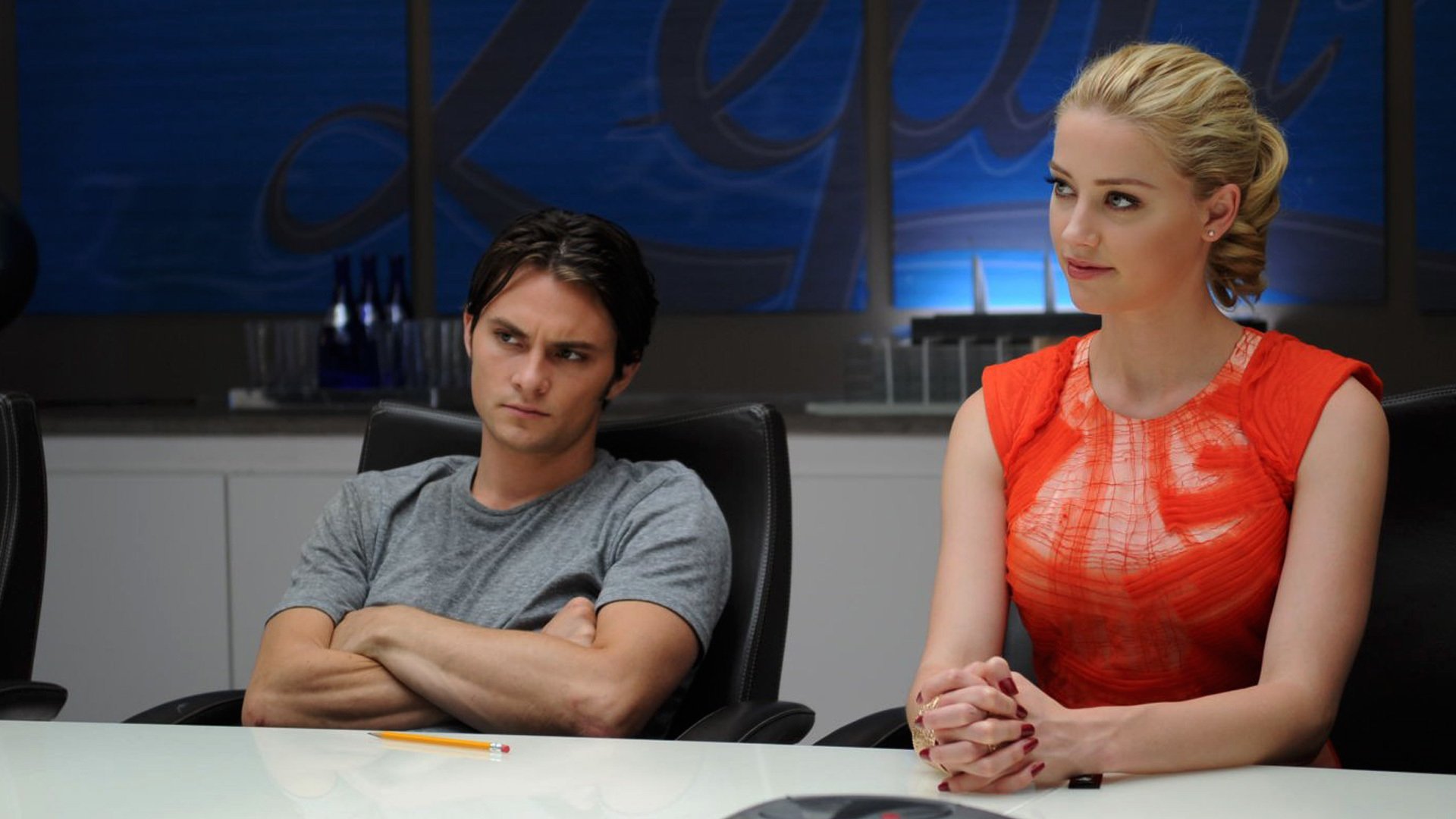 Syrup Movie HD Wallpaper Featuring Shiloh Fernandez & Amber Heard