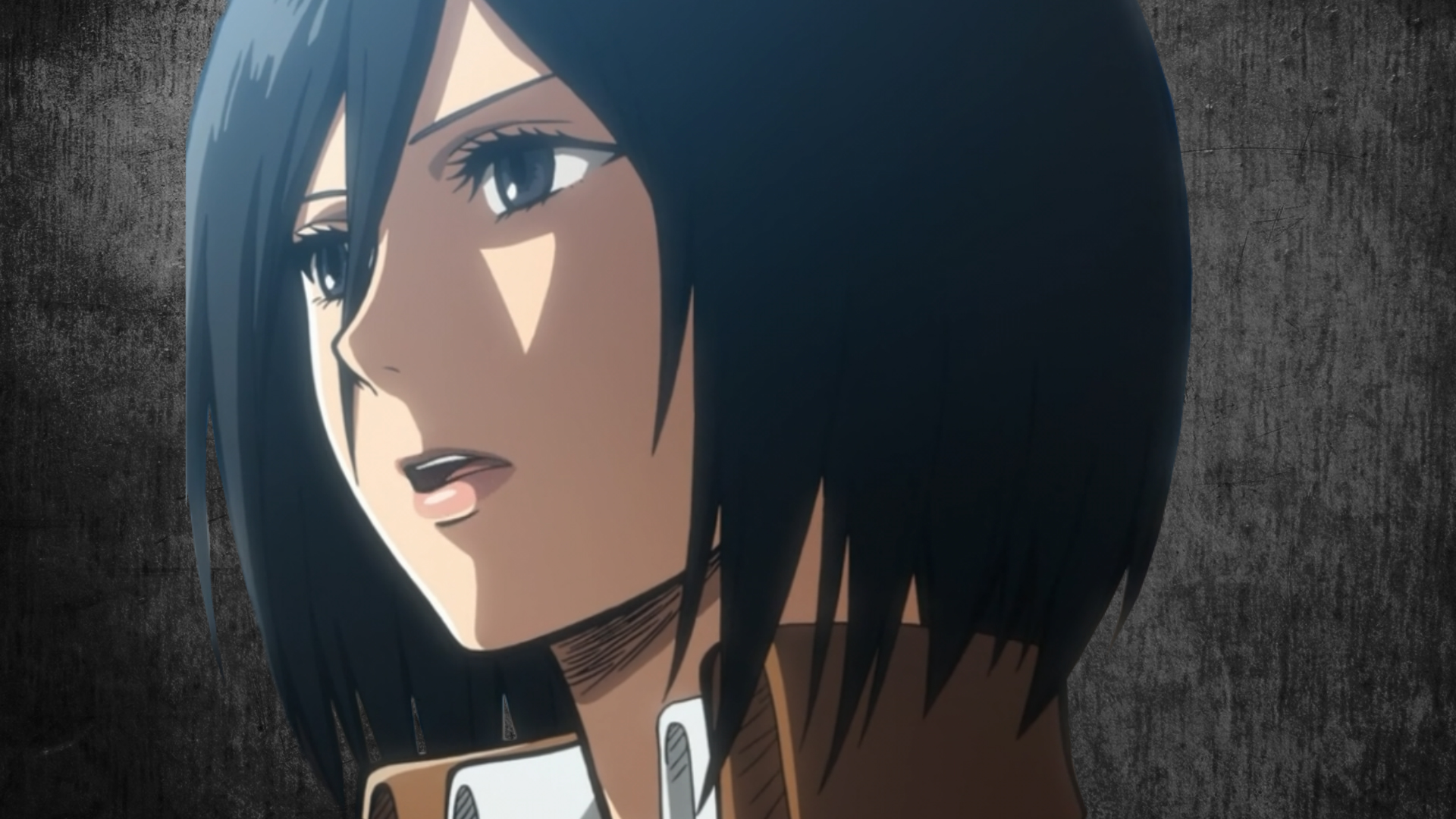HD Mikasa Ackerman Wallpaper – Fierce Black-Haired Hero from Attack on ...