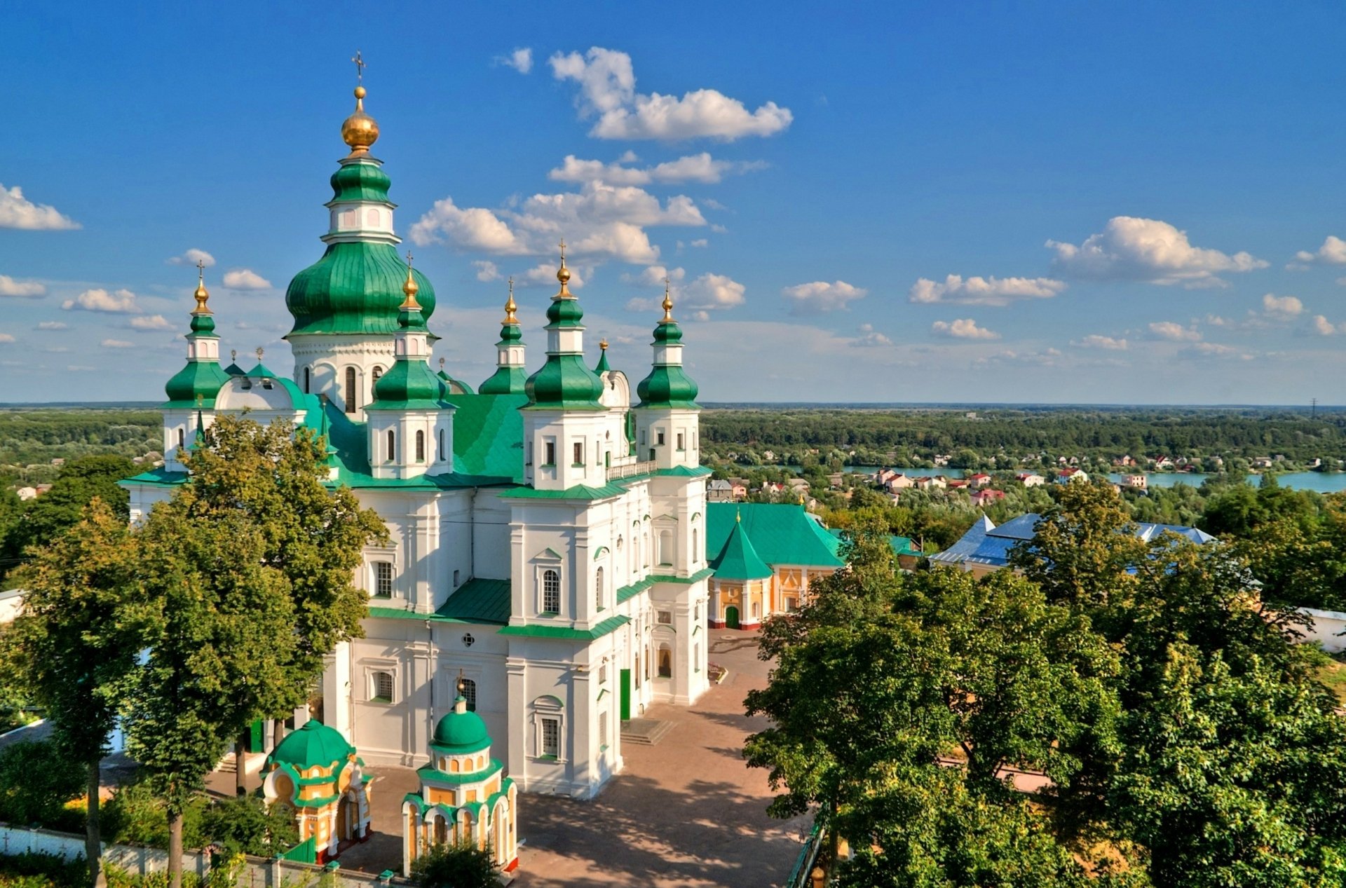 Download Ukraine Landscape Architecture Dome Religious Cathedral HD ...