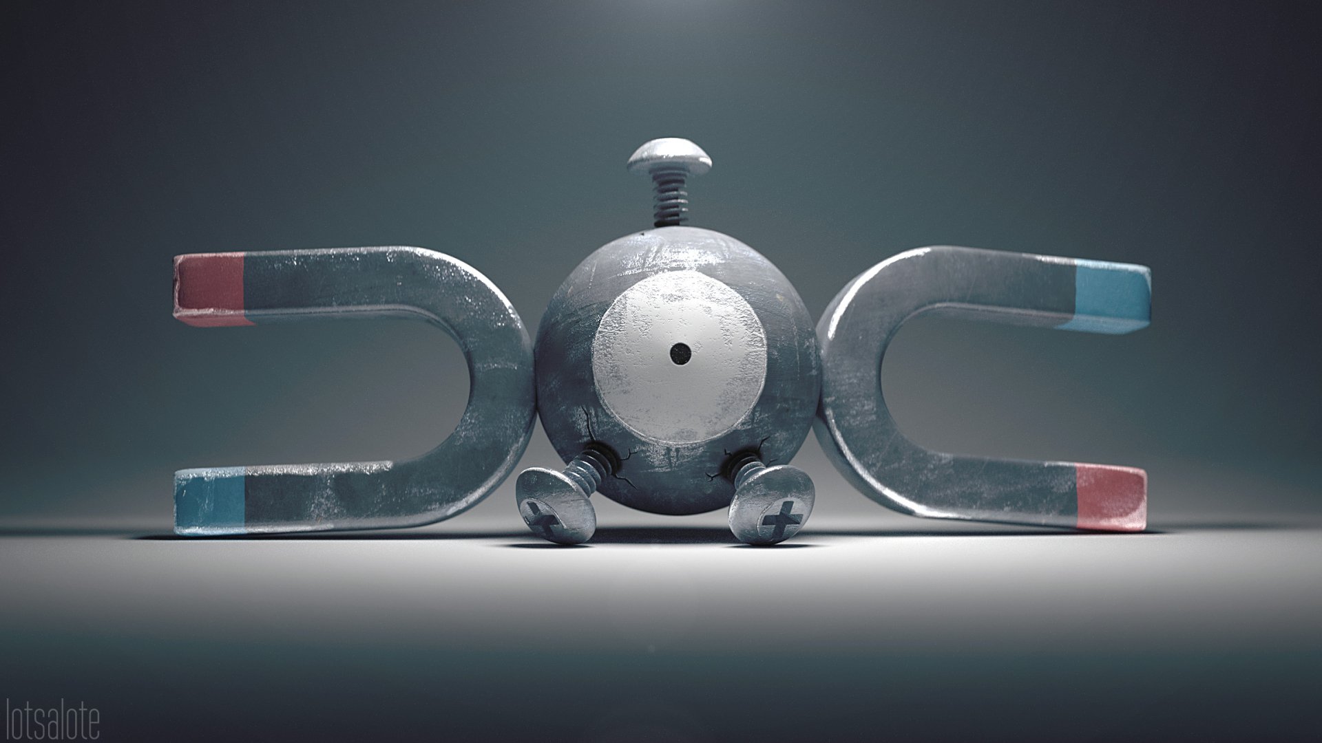 Download Magnemite (Pokémon) Video Game Pokemon HD Wallpaper
