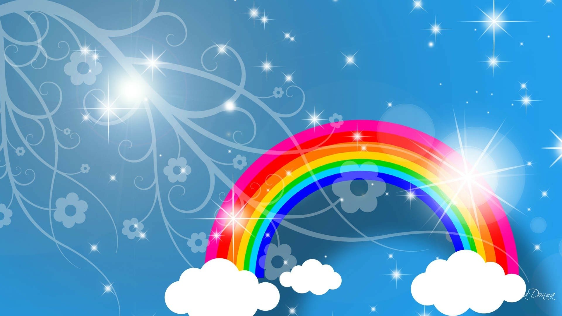 Download Abstract Rainbow HD Wallpaper by Ma Donna