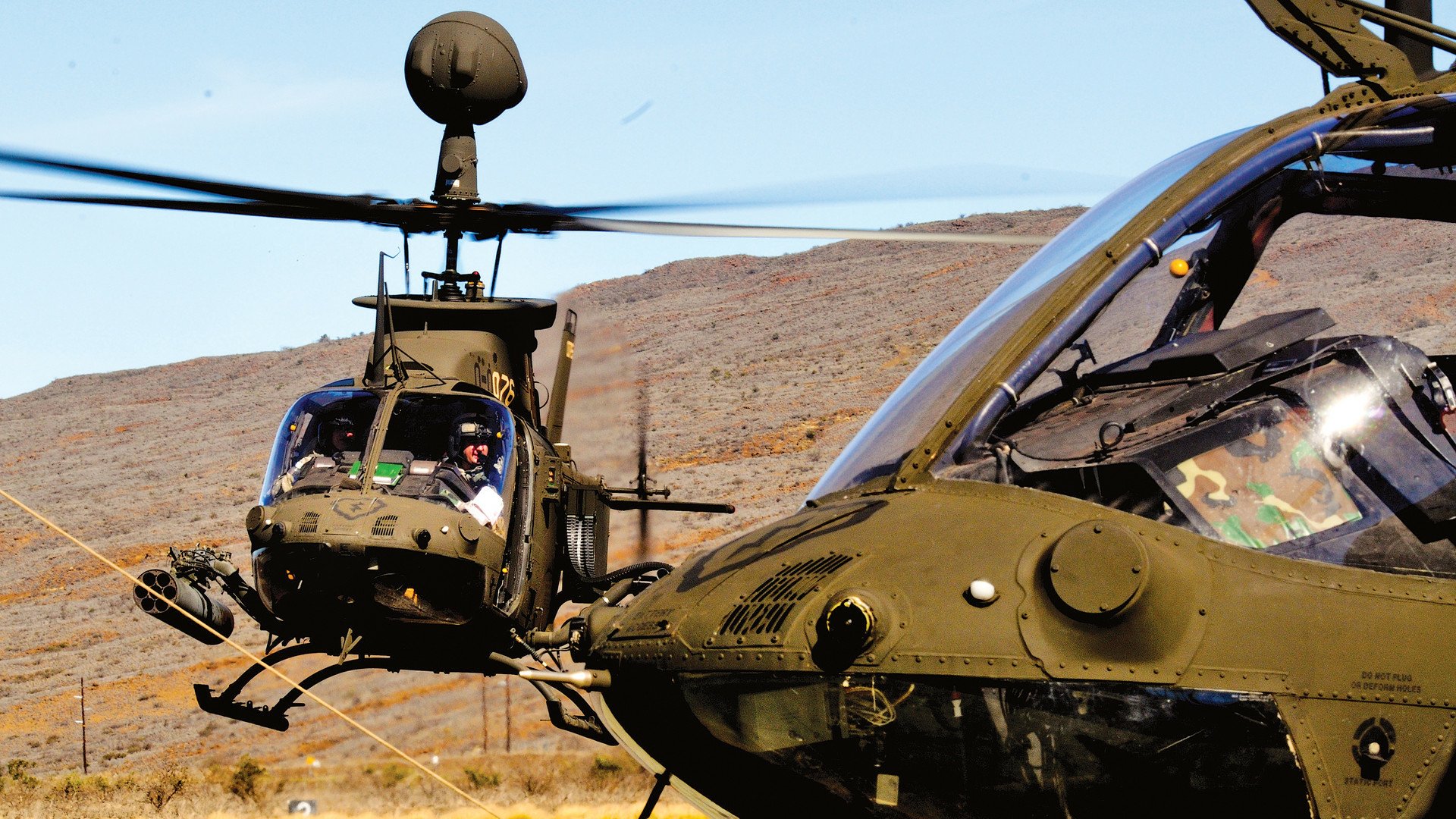 Bell OH-58 Kiowa HD: Military Precision in Flight