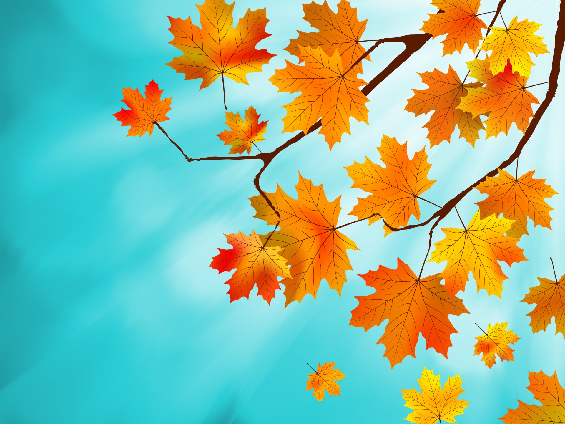 Download Yellow Fall Artistic Leaf HD Wallpaper | 3400x2550 | Wallpaper ...