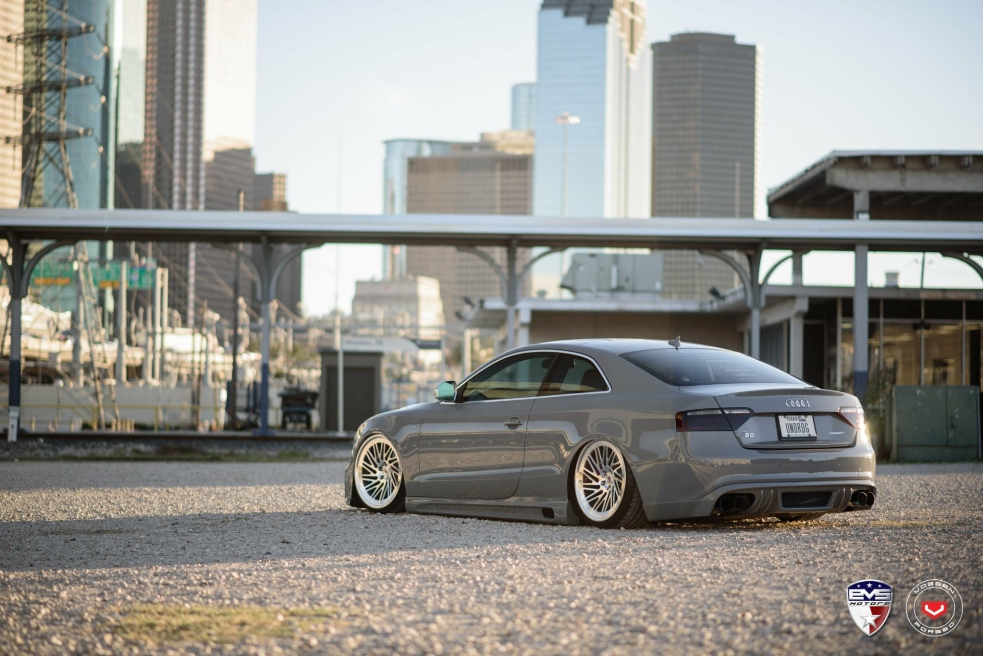 HD JDM Audi S5 Stance – Urban Performance Wallpaper