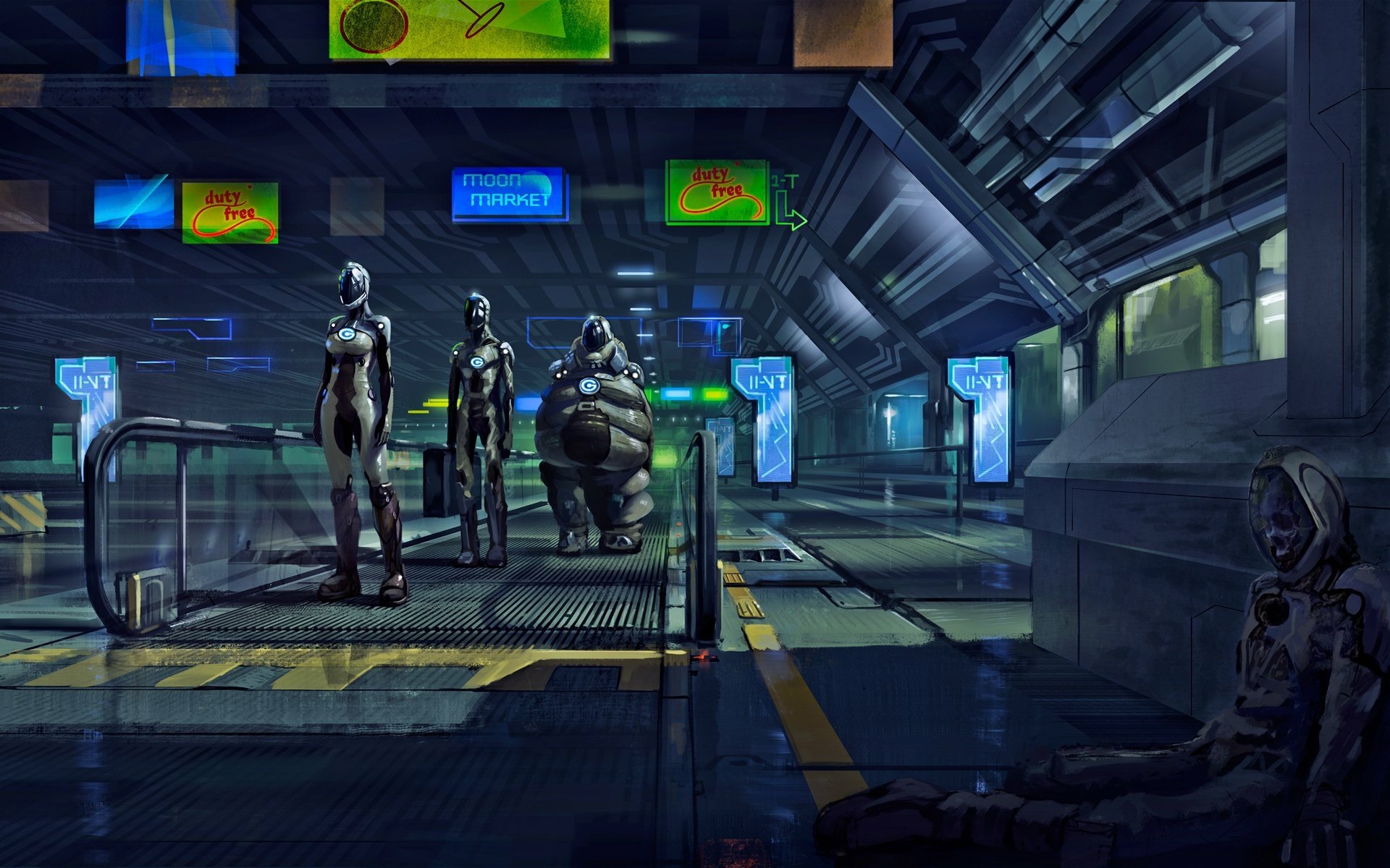 Download Comic Romantically Apocalyptic HD Wallpaper by Vitaly S ...