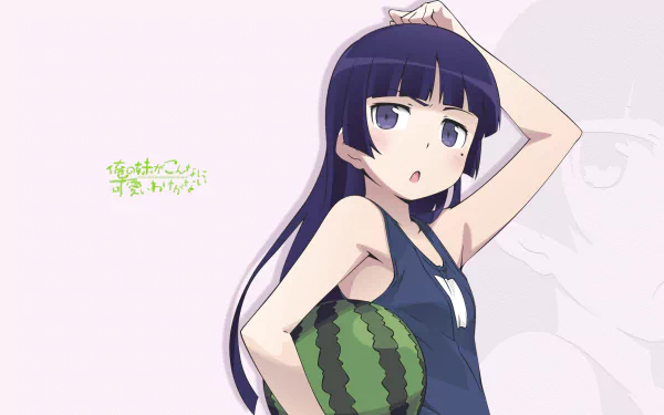 Download Ruri Gokō Kirino Kousaka Anime Oreimo HD Wallpaper